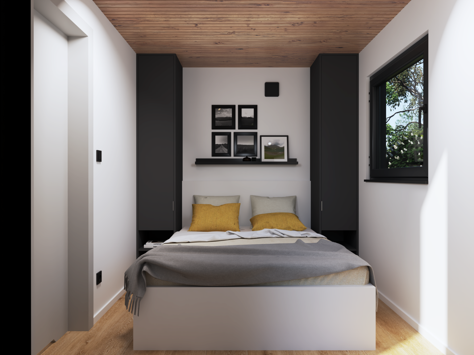 Modulární domek 9×3 m | Chaty, sauny
